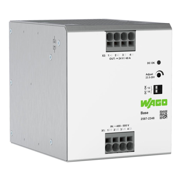 Bộ Nguồn Chuẩn UL 3Pha 24VDC 40A Wago - 2587-2348