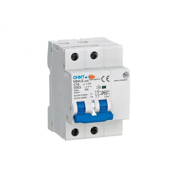 RCBO 2P 32A 30mA Chint - NB4LE-AFD 2P C32 30mA