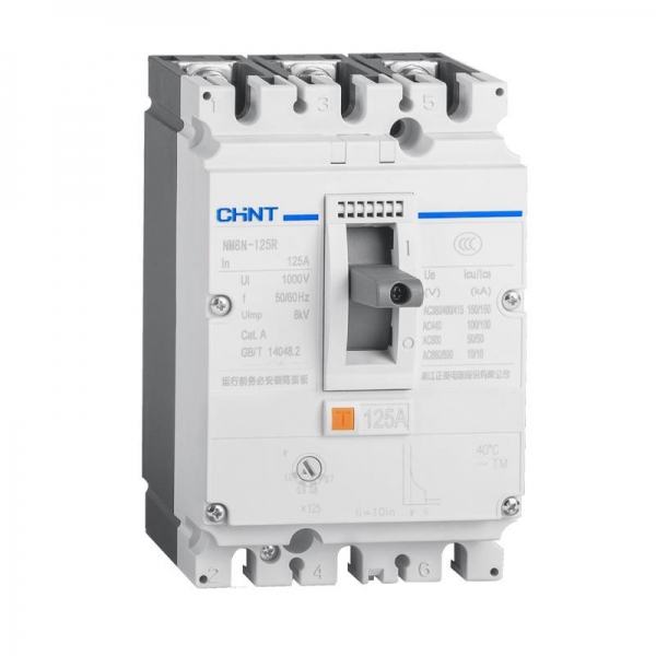 MCCB 3P 100A 50kA Chint - NM8N-125S TM 100 3P