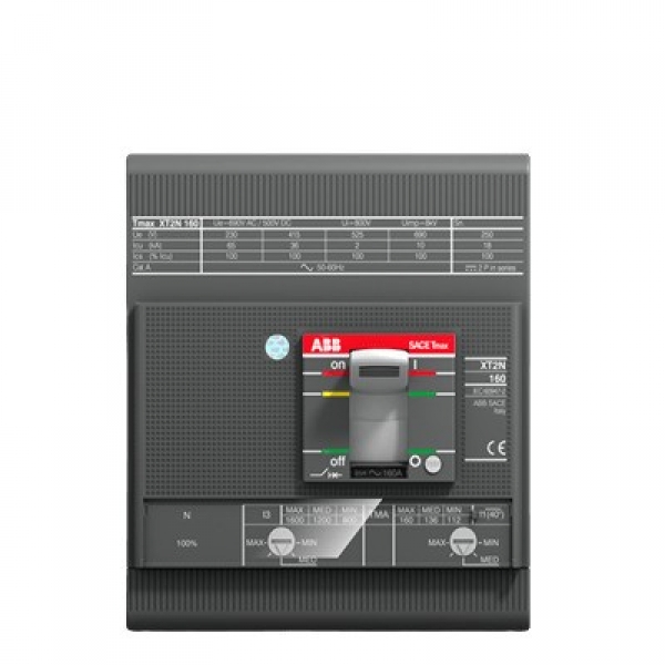 MCCB Tmax XT2H 4P 100A 70kA ABB - 1SDA067893R1