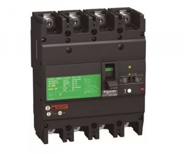 MCCB EasyPact 4P 500A 50kA Schneider - EZC630H4500N