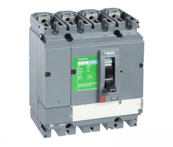 MCCB EasyPact 4P 400A 36kA Schneider - LV540309