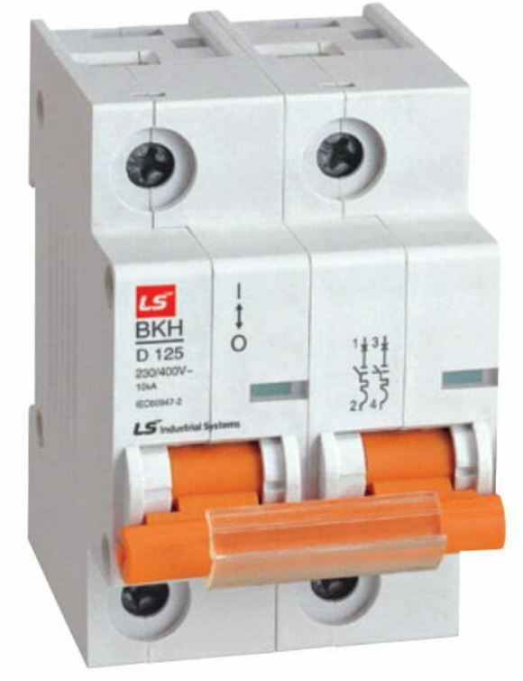 MCB 2P 80A 10kA LS - BKH